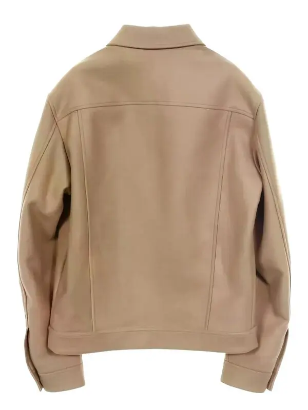 Versace Panelled Jacket With Metal Fittings - Neutrals
