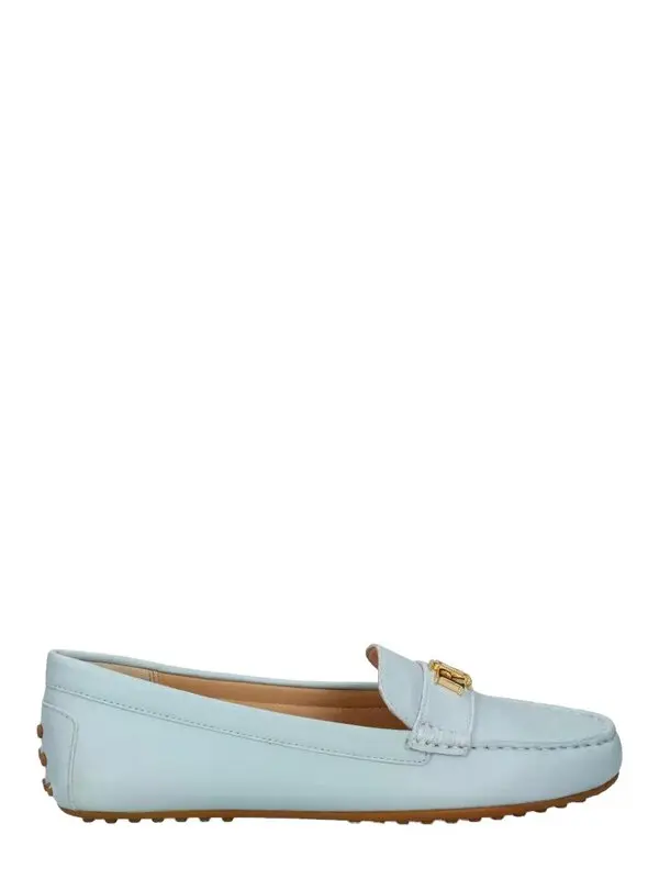 Ralph Lauren Logo-plaque Loafers - Blue