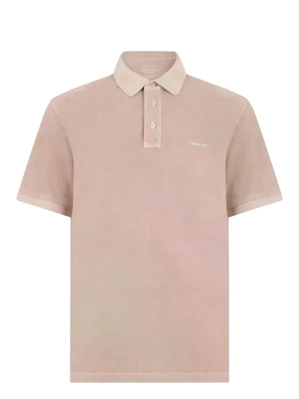 Gant Sunfaded Cotton Polo Shirt - Neutrals