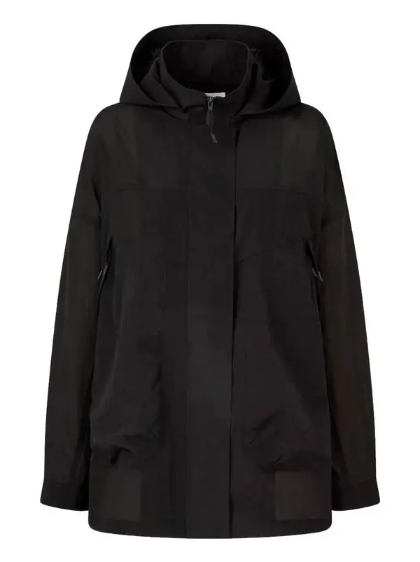 STUDIO TOMBOY Hooded Zip-up Jacket - Brown