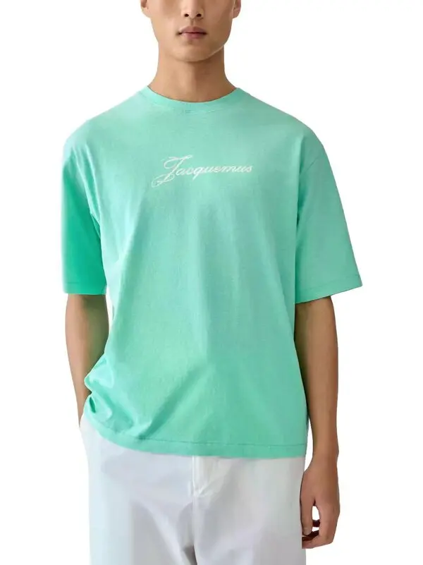 Jacquemus Logo-print T-shirt - Green
