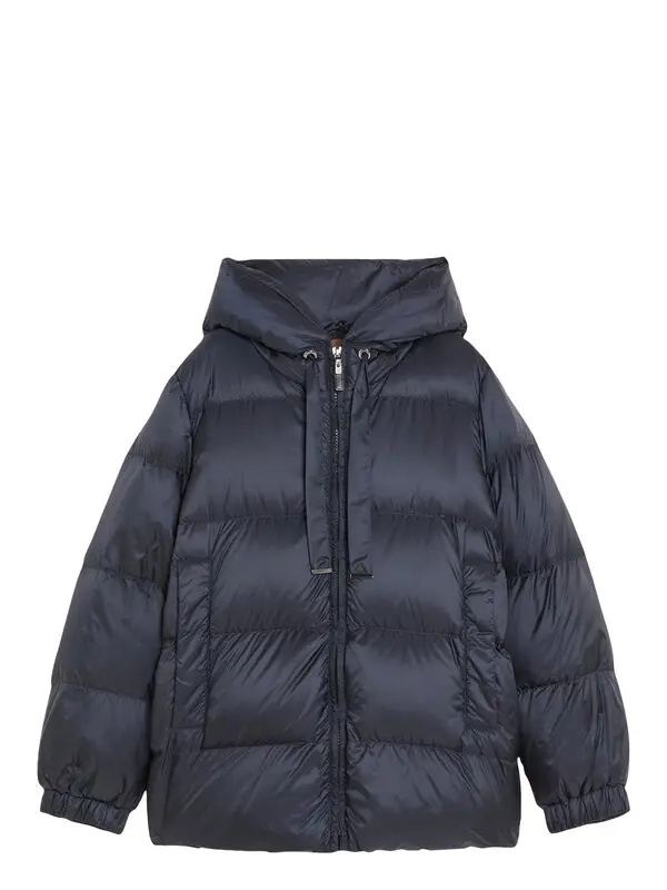 Max Mara Quilted Seia Puffer Jacket - Black