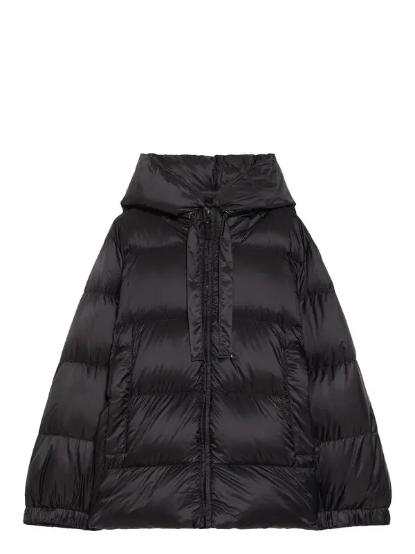 Max Mara Quilted Seia Puffer Jacket - Navy