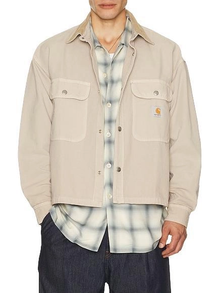 Carhartt Work In Progress Prescott Shirt Jacket - String & Leather