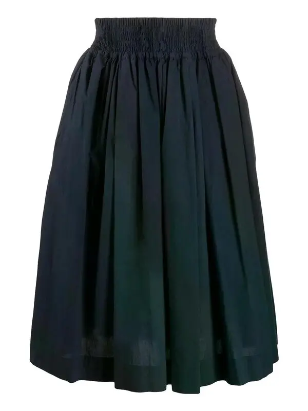 Woolrich Gathered Hem Skirt - Blue
