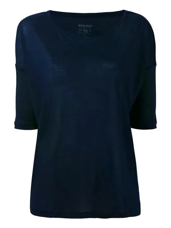 Woolrich Classic Slouch Top - Blue