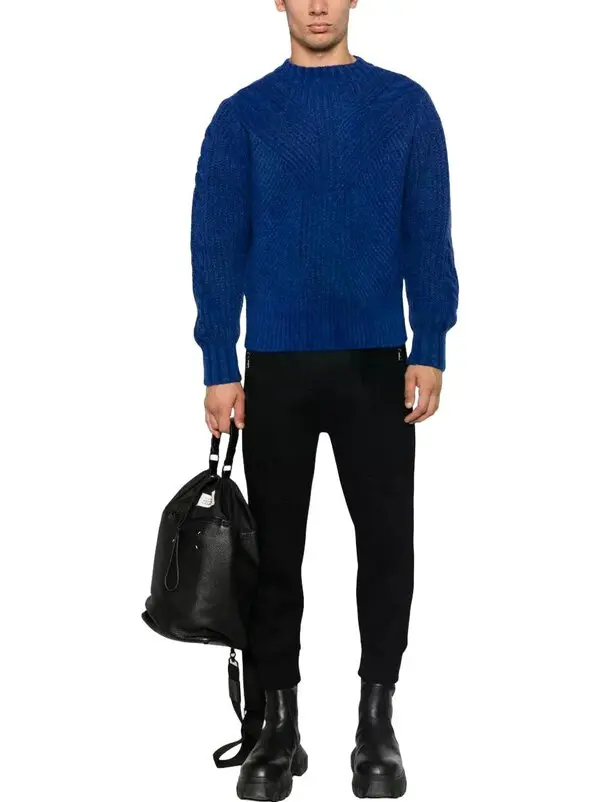 Neil Barrett Drop-crotch Track Pants - Black
