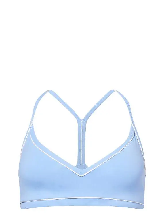 TALA Dayflex Contrast Sweetheart Sports Bra - Iris Blue