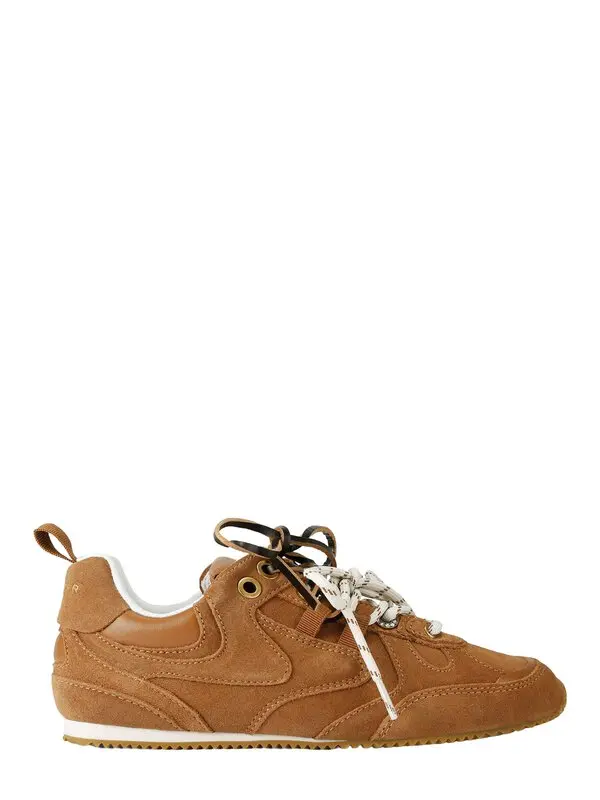 Kurt Geiger Suede Runner Sneakers - Beige