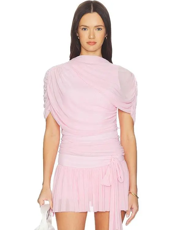 Amanda Uprichard X Revolve Evianna Top In . Also - Pink