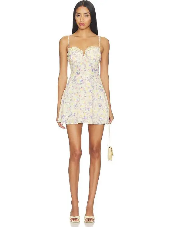 LOVERS AND FRIENDS Livia Mini Dress - Cream