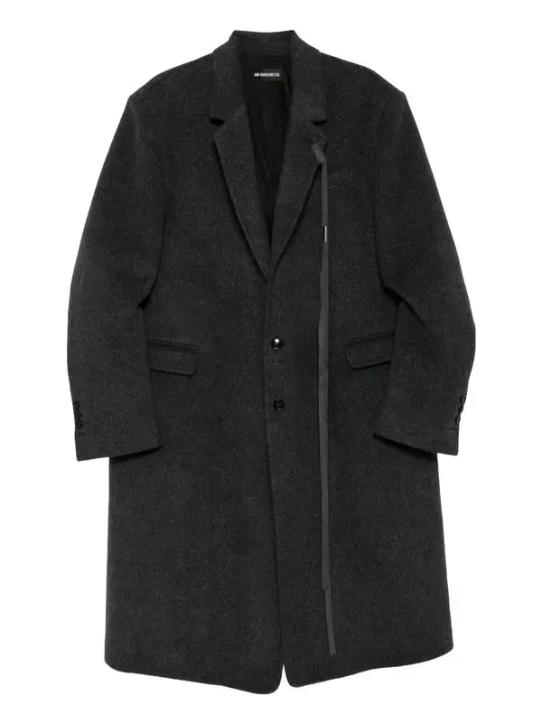 ANN DEMEULEMEESTER Single-breasted Coat - Grey
