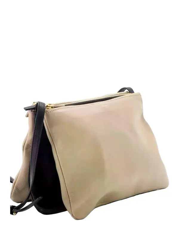 Celine Trio Leather Small Crossbody Bag - Neutrals