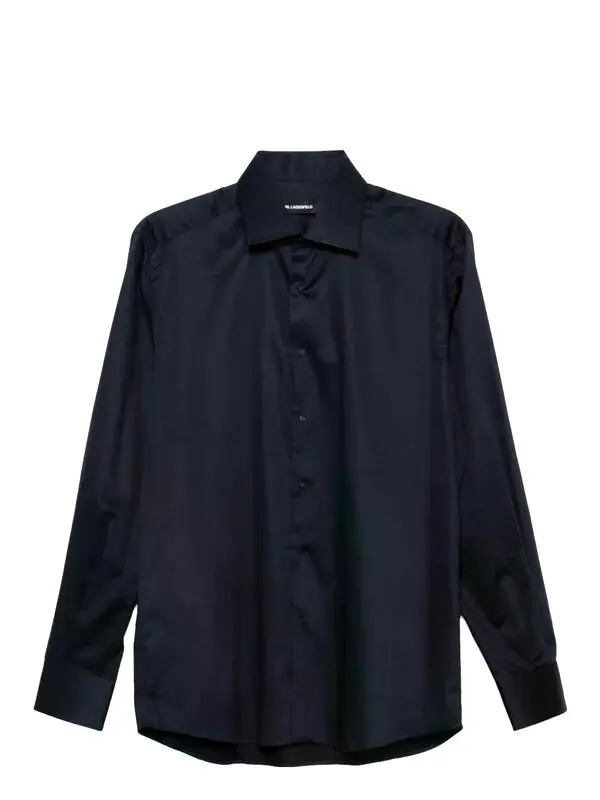 Karl Lagerfeld Button-up Shirt - Blue