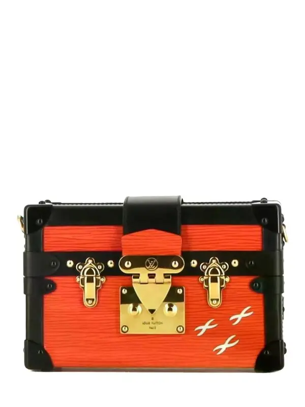 LOUIS VUITTON Pi Mini Trunk Bag - Orange