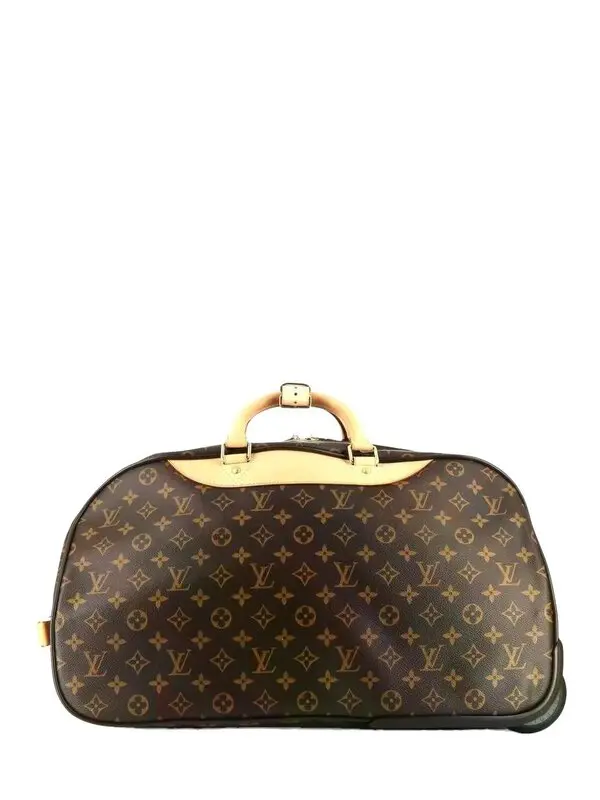 LOUIS VUITTON Monogram Holdall Bag - Brown