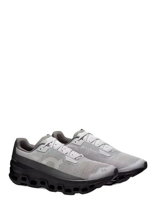 On Cloudmster Void Lace-up Sneakers - Grey