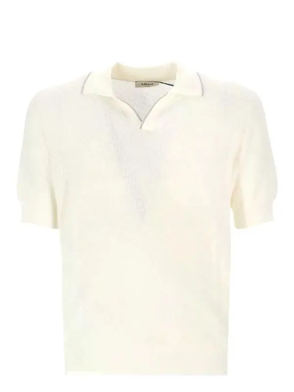 Altea Open-knit T-shirt - Neutrals