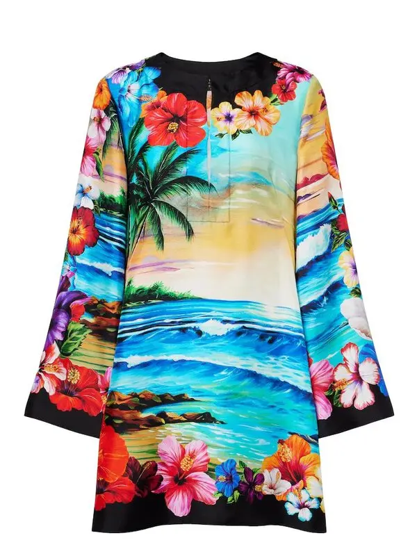 Dolce & Gabbana Printed Kaftan - Multicoloured