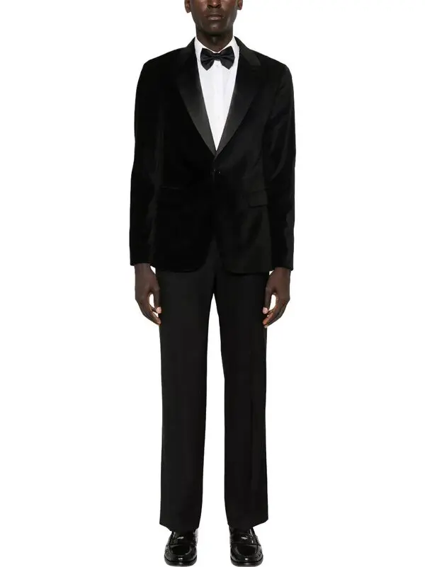 ALLSAINTS Lyra Flocked Blazer - Black