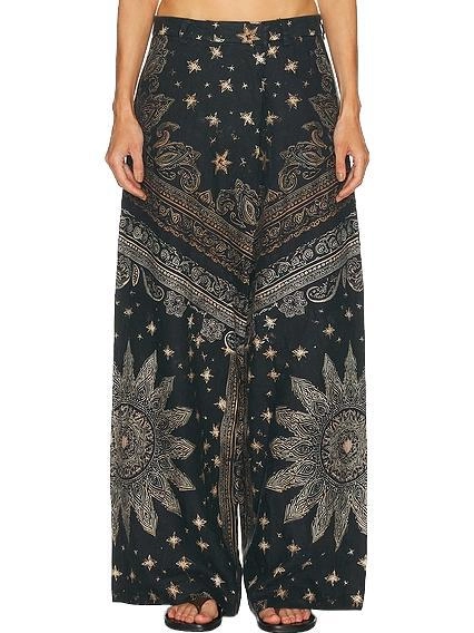 R13 Oversized Crossover Pant - Black