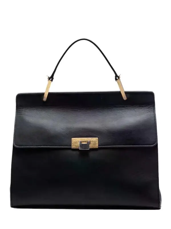 Balenciaga Le Dix Cartable Top Handle Bag - Black
