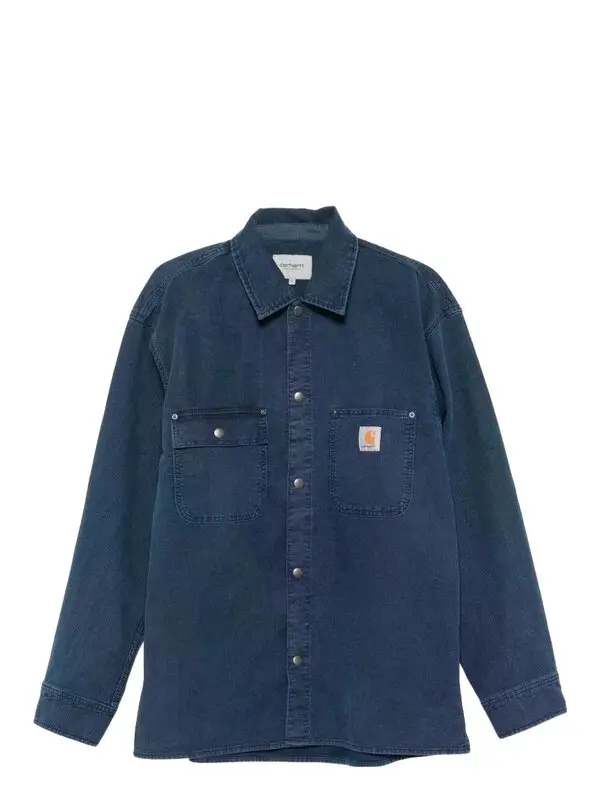 Carhartt Work In Progress Parrish Corduroy Shirt - Blue