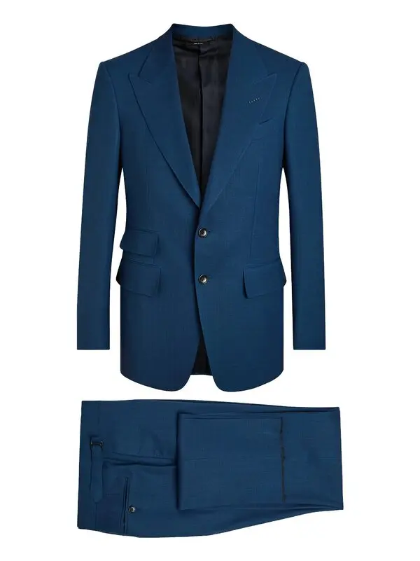 TOM FORD Fresco Shelton Evening Suit - Blue