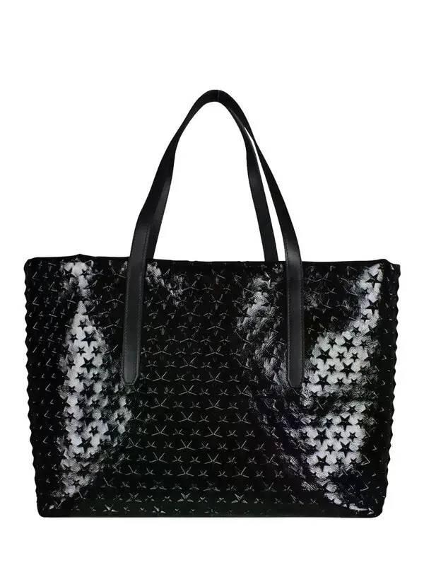 JIMMY CHOO Tote Bag With Star Detail - Black