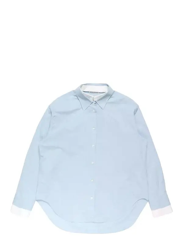 Acne Studios Layered Collar Shirt - Blue
