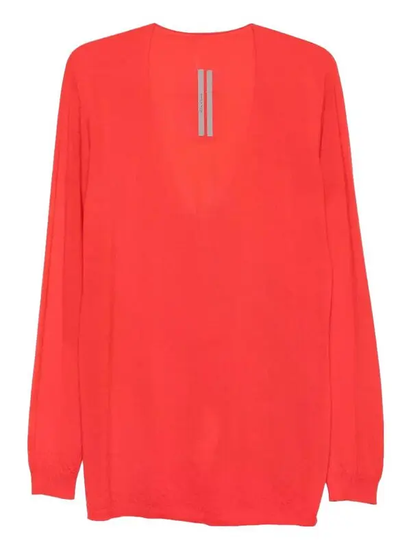 Rick Owens Extreme V-neck Sweater - Orange