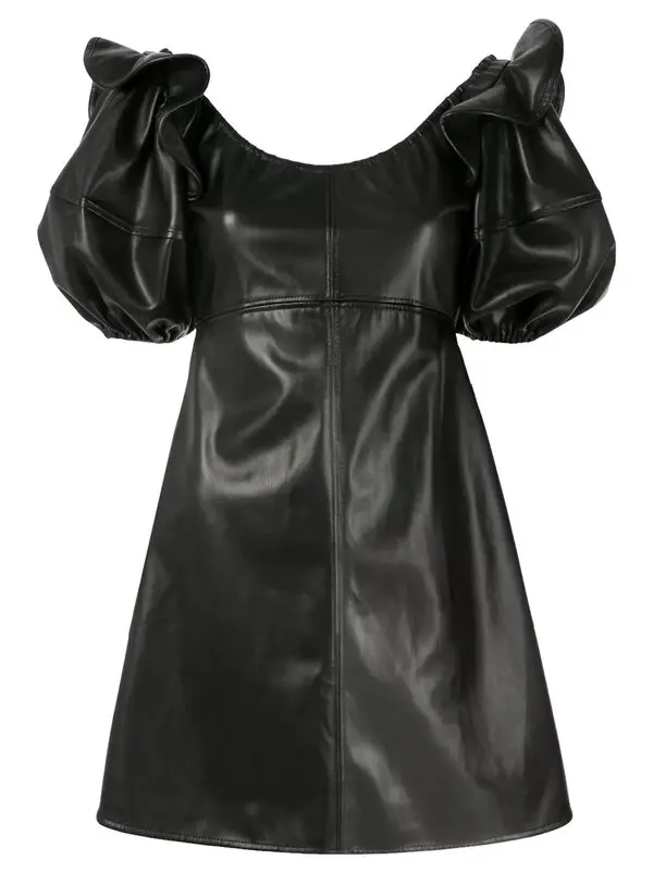 ELLERY Valeria Bubble-sleeve Dress - Black