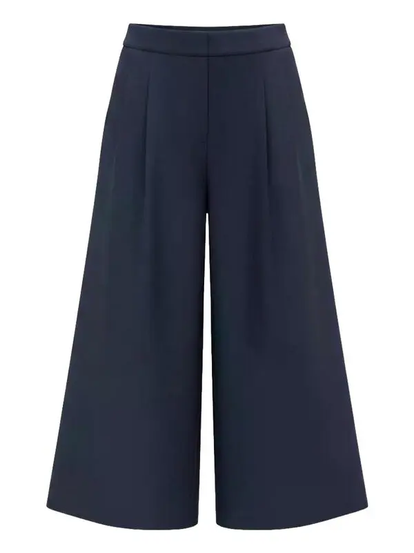Black Label Pleated Trousers - Blue