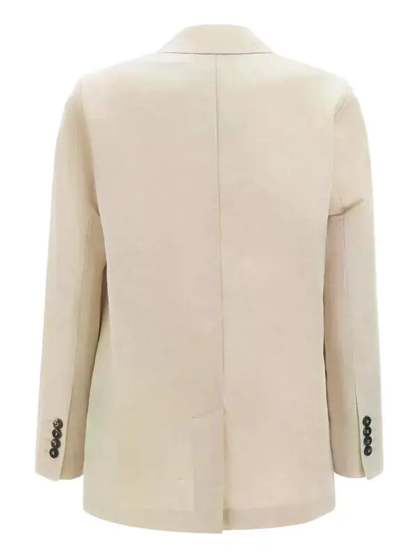 RRD Single-breasted Canvas Blazer - Neutrals