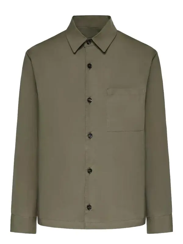 BE ABLE Leroy Chest-pocket Button-up Shirt - Green