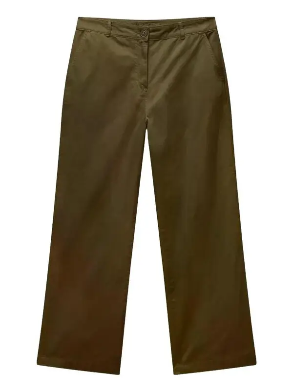 NAPAPIJRI Patch-pocket Tailored Trousers - Green