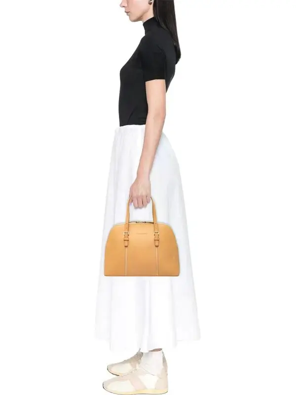 Burberry Leather Handbag - Brown