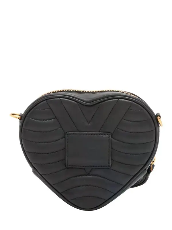 LOUIS VUITTON New Wave Heart Crossbody Bag - Black