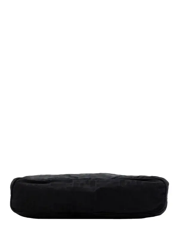 Fendi 20th Century Zucca Nylon Handbag - Black