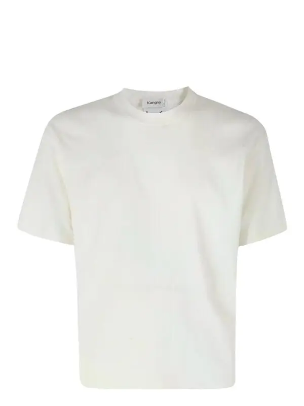 KANGRA Round-neck Short-sleeve T-shirt - Neutrals