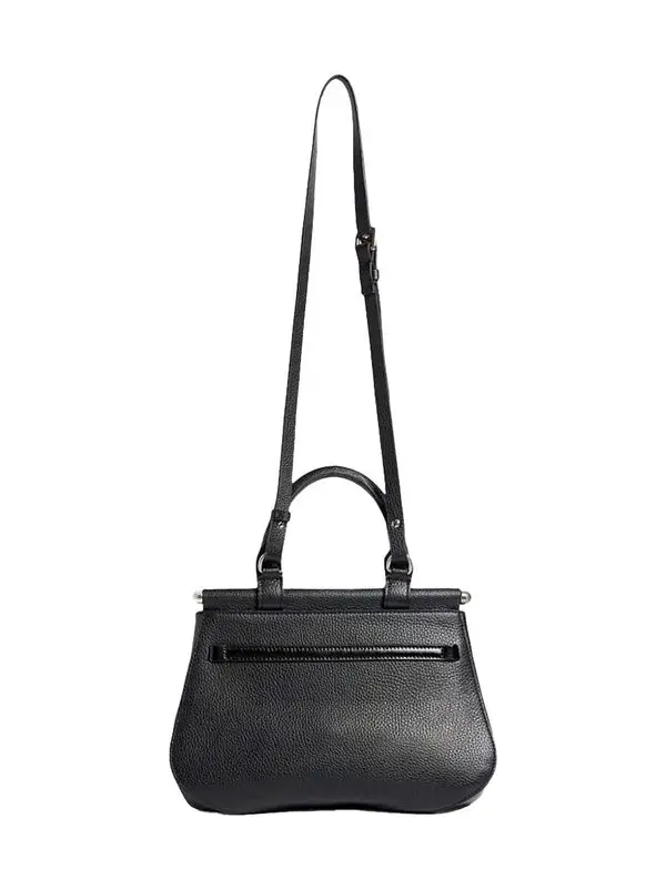Antonio Marras Small Pebbled Shoulder Bag - Black