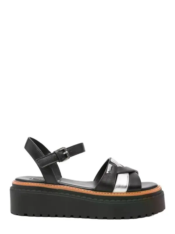 Liu Jo Platform Sandals - Black