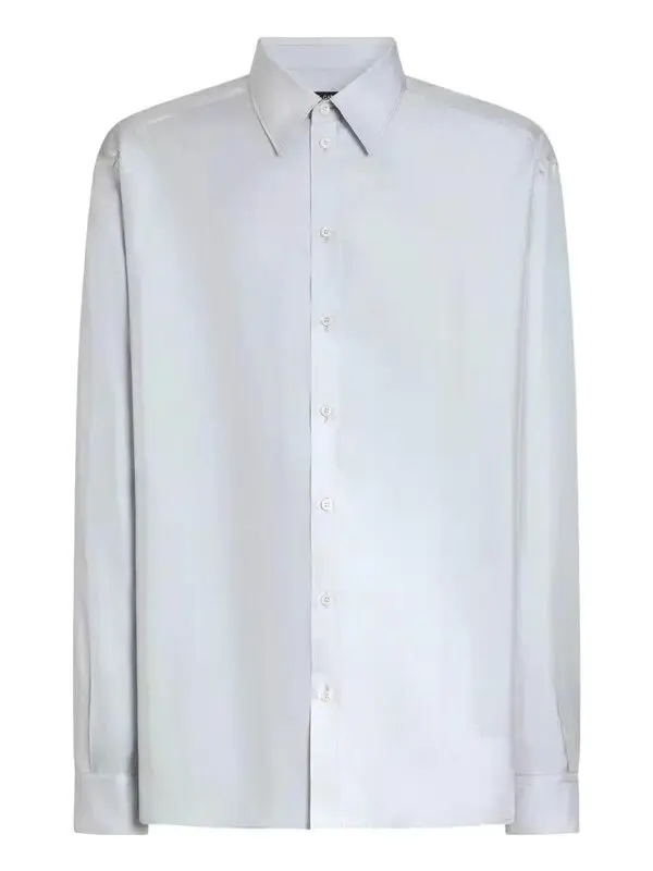 Dolce & Gabbana Silk Twill Shirt - Grey