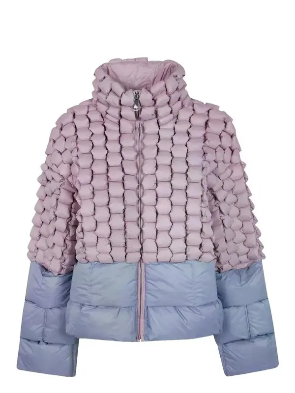 RAXXY 3d Quilted Down Jacket - Pink