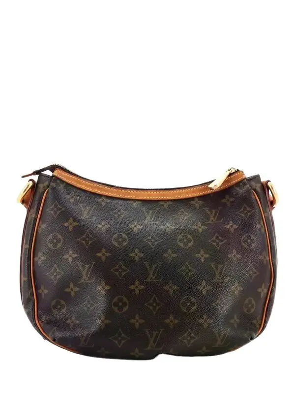 LOUIS VUITTON Monogram Canvas Shoulder Bag - Brown