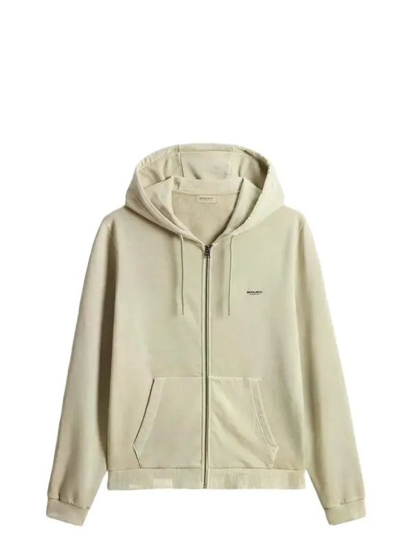 Woolrich Zip Hoodie - Neutrals