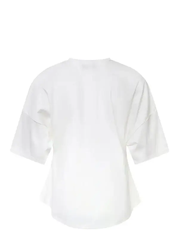 ENFOLD Peplum T-shirt - White