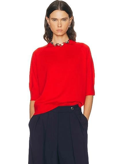 Dries Van Noten Tuan Sweater - Light Red