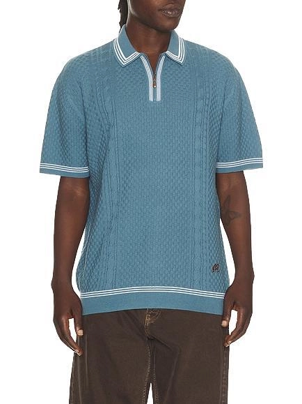 MALBON Navarro Polo - Aegean Blue