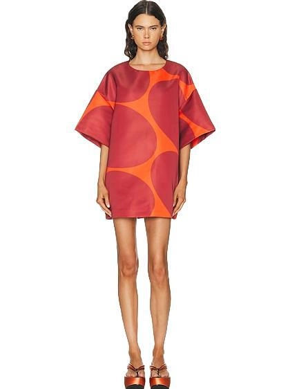 Dries Van Noten Dekkora Dress - Orange